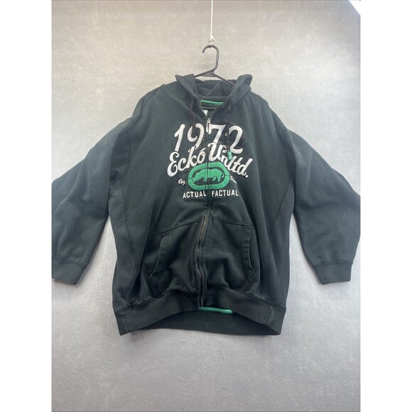 Ecko Unlimited | Jackets & Coats | Ecko Unltd Hoodie Mens 3xl Full Zip Sweatshirt Jacket Logo ...